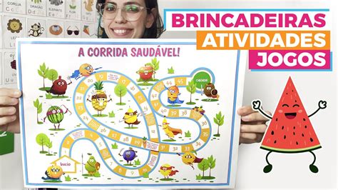 Alimenta O Saud Vel Para Crian As Jogos Brincadeiras E Atividades