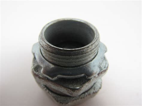 OZ GEDNEY Gland Compression Connector Threadless Rigid Iron Lot Bullseye Industrial Sales