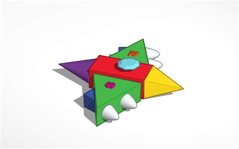 3d Design Rocket Ship Tinkercad