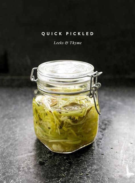 How To Make Leek Pickles
