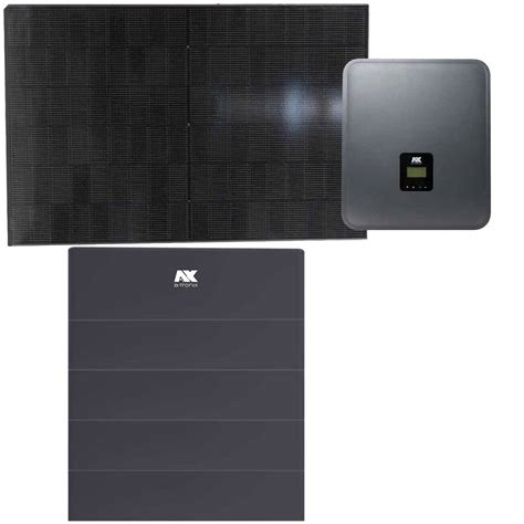 A Tronix Ax 10kwp Pv Komplettanlage Mit Glas Glas Modulen Und 144kwh