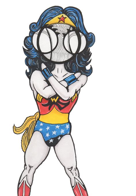 Wonder Woman Parody Print Clip Art Library