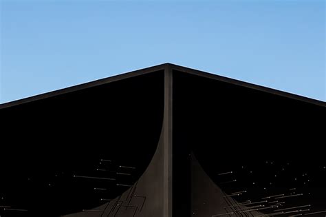 Asif Khan Just Created The Darkest Building On Earth