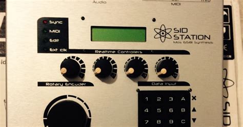 matrixsynth elektron sid station mos 6581 with original box