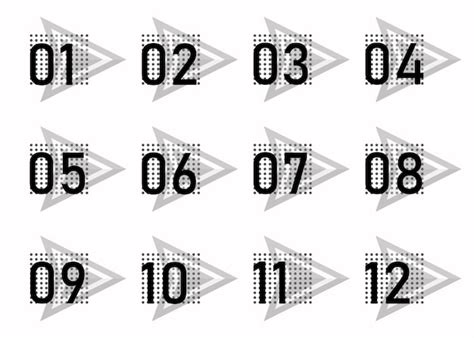 Premium Vector Bullet Points Black And White