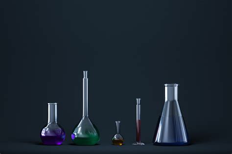 실험실의 화학 기기 및 시약 3d 렌더링 0명에 대한 스톡 사진 및 기타 이미지 0명 3차원 형태 개발 Istock