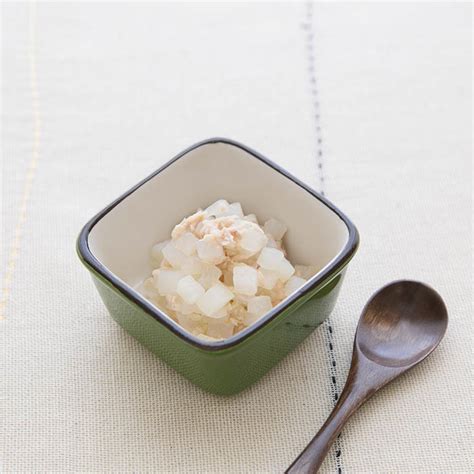 【離乳食後期】かぶのツナ和え｜離乳食・離乳食レシピ（管理栄養士監修）｜ベビーカレンダー