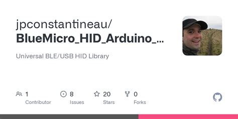 GitHub Jpconstantineau BlueMicro HID Arduino Library Universal BLE USB HID Library