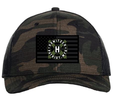 Howitzer Style Mens Hat Howitzer Flag Military Grunt Mfg Fashion