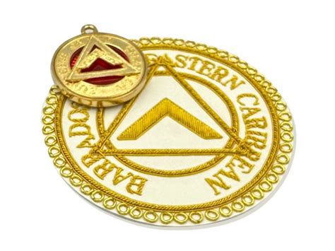 Ra Chapter District Apron Badge And Collar Jewel