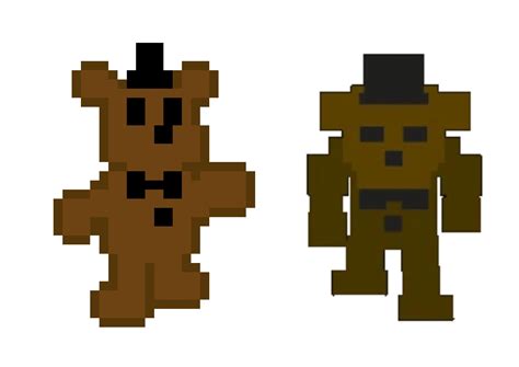 8 Bit Freddy And Other Variants Inspired By The Ffps Minigame R