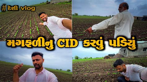 બાપા એ મગફળી જોતા શીખવાડ્યું દેશીvlog Youtube