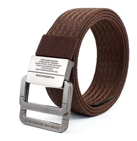 Correa De Nailon Cinturon Táctico De Doble Anillo Ajustable MercadoLibre
