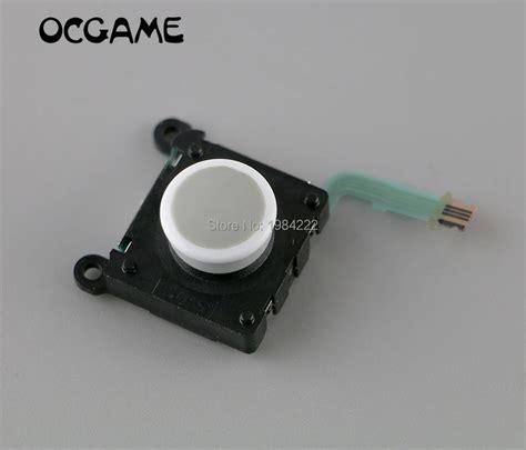 White Original New Analog 3d Button Joystick Stick Replacement For Sony