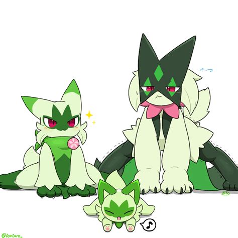 242599 Safe Artisttontaro Fictional Species Floragato