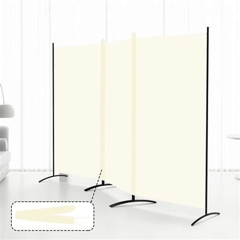 Buy Kokorona 3 Panel Room Divider 6ft Tall Folding Privacy Screen Wall