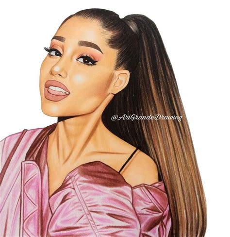 Pin De Onelovegrande♡🏹 En Pictures Of Grande Dibujos De Ariana Grande