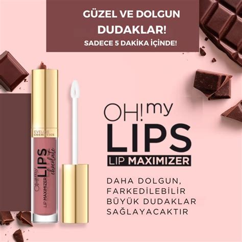 Eveline Oh My Lips Lip Maximizer Chocolate 4 5 ml Fiyatı