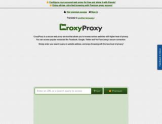 Access Croxyproxy Free Web Proxy And A Cutting Edge Online Proxy