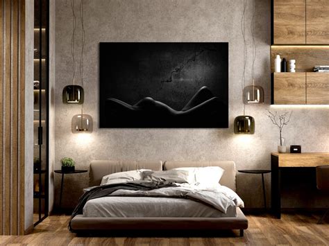 Erotic Wall Art Canvas Set Sexy Body Decor Girl Nu Print