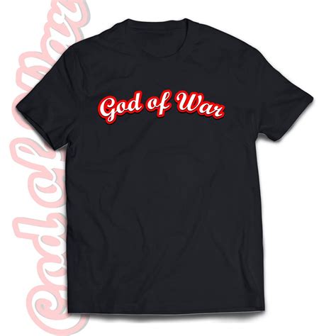 God Of War T Shirt Unisex Game Shirt Cool T Idea Fast Delivery Etsy Uk