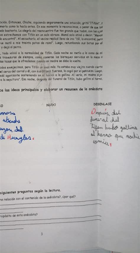 Cuál es el inicio nudo y desenlace de tifón Brainly lat