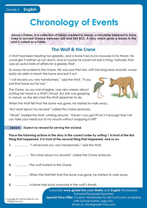 4th Grade Sequencing Activity Interactive Worksheets In 120 Languages