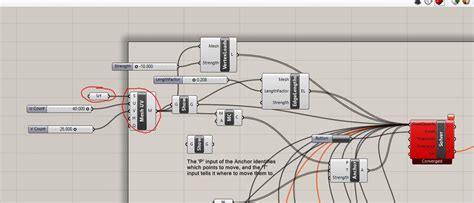 Grasshopper Kangaroo Non Rectangular Tensile Mesh Rrhino