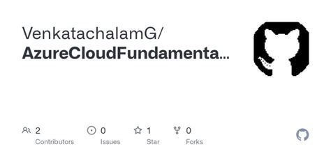 Venkatachalam G On Linkedin Github Venkatachalamgazurecloudfundamentals