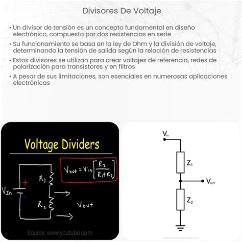 Divisores De Voltaje How It Works Application And Advantages