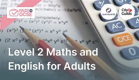 Level 2 Maths And English For Adults Pass Gcse