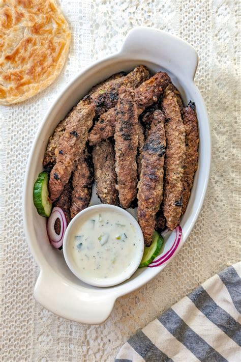 Easy Beef Seekh Kabob Pakistani Ground Beef Skewers