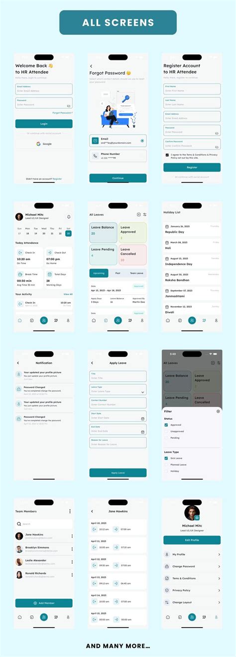 Attendance App Online Attendance Management Flutter Code Market