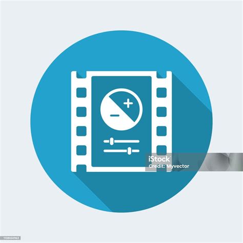 圖像亮度調整圖示向量圖形及更多多媒體圖片 多媒體 技術 控制 Istock