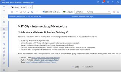 ian hellen on linkedin msticpy training resources following the 2 14