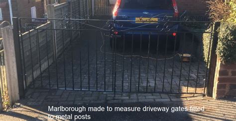 Marlborough Wrought Iron Style Double Metal Driveway Gates Ft High To Buy Online Wrought