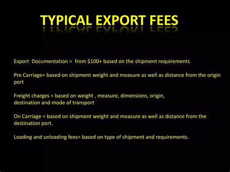 Export Overview Pptx