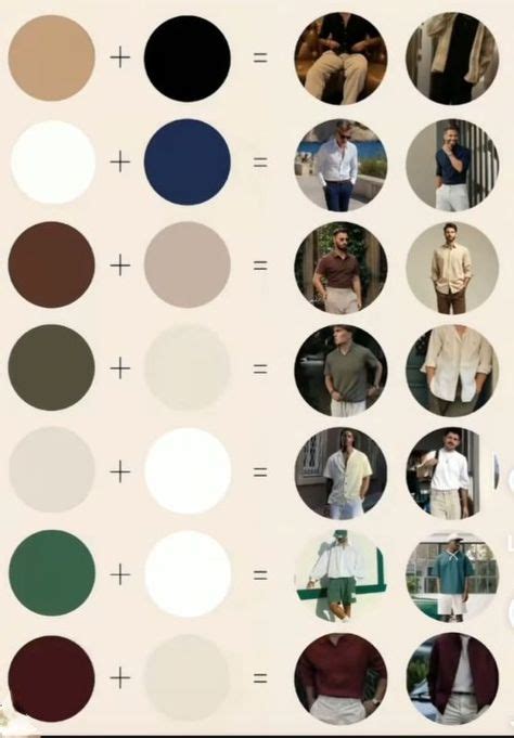 Brown Color Combinations Outfits Men