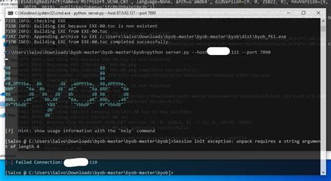 Failed To Execute Script Pyiboot01bootstrap · Issue 168 · Malwaredllc
