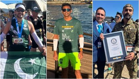 Pakistani Athletes Shine At Sydney Marathon As Faisal Shafi Runs Into
