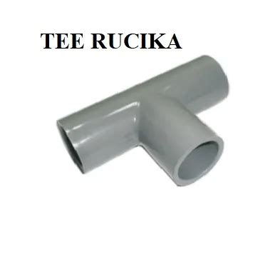 Rucika Tee PVC 1 AW T 1 INCH JUAL SAMBUNGAN PIPA TEE 1 INCH