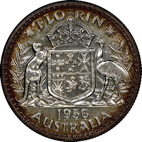 Australia Florin KM 60 Prices Values NGC