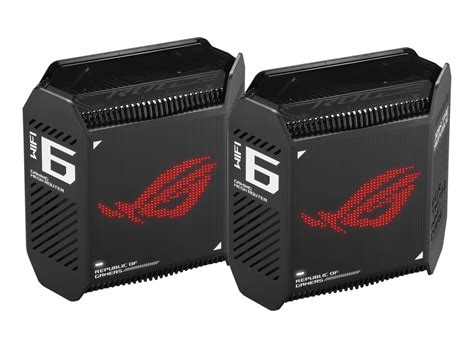 華碩 Asus Rog Rapture Gt6 路由器 黑色 雙入組｜德總電腦 光華商場 3c專賣店