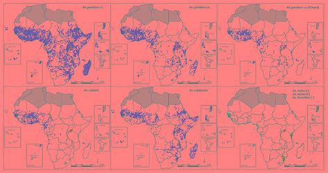 Distribution Of Sampled Sites Reporting Presence Of Anopheles Gambiae