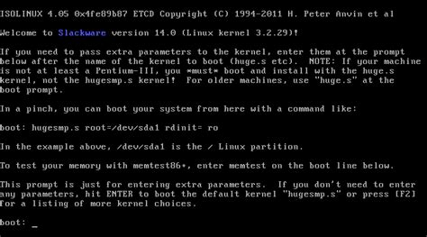 Bitácora De Una Instalación Instalar Slackware 14 Sin Morir En El Intento