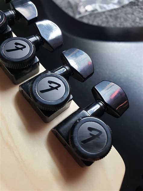 Fender Locking Tuners Black Reverb