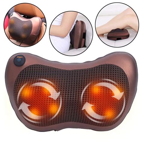 Dropshipping Neck Massager Shoulder Back Body Massage Pillow Electric