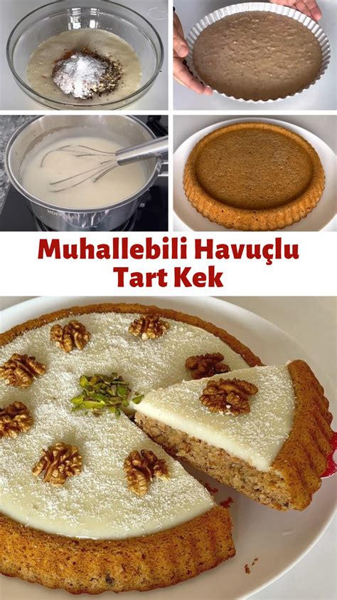 Muhallebili Havuçlu Tart Kek Tarifi Nefis Tarif Ve Sunumlar Muhallebili Havuu00e7lu Tart Kek