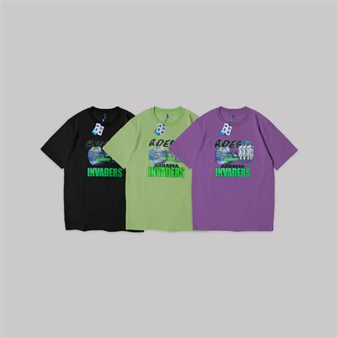Jual Ader Error Space Invaders T Shirts Shopee Indonesia