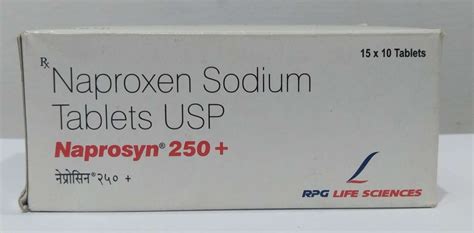 Naprosyn 250mg Tab 15s Trusted Medicines Caring Prices